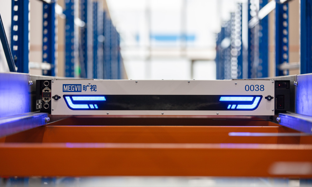 New Generation Material Handling | Megvii Robotics | Pallet Shuttle Robot | Automated Warehouse ...