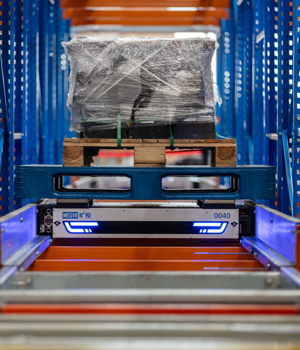 3D Pallet Shuttle Systems High density storage | Megvii Robotics - Beijing Megvii Robotics Co., Ltd.