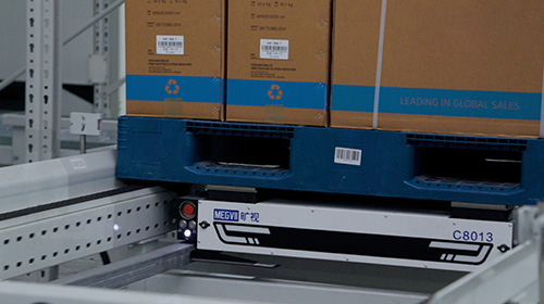 New Generation Material Handling | Megvii Robotics | Pallet Shuttle Robot | Automated Warehouse ...