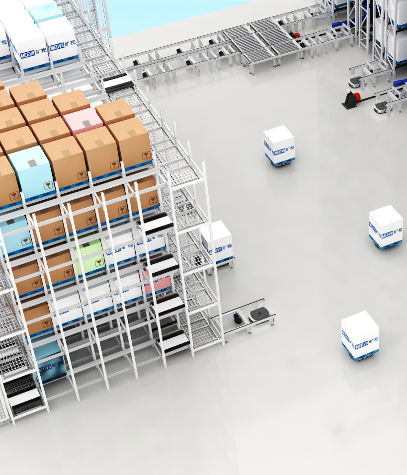 3D Pallet Shuttle Systems High density storage | Megvii Robotics - Megvii Automation & Robotics